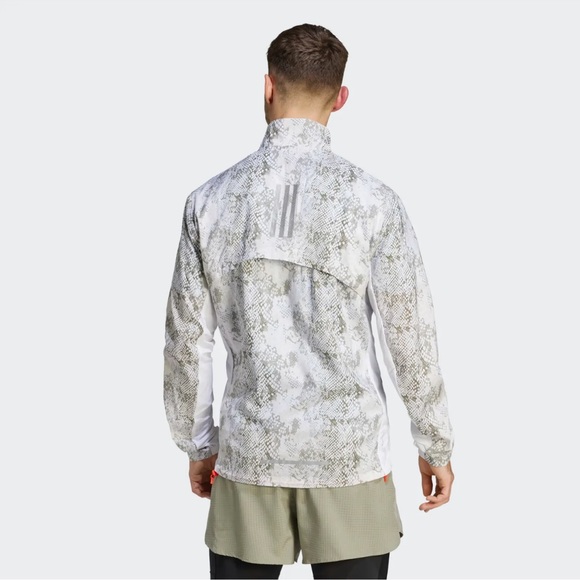 adidas | Jackets & Coats | Adidas Allover Print Mens Marathon Jacket ...